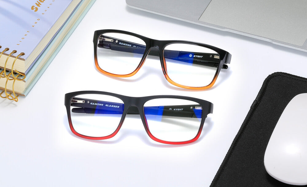 Gradient-Shades Glasses Frame Eyeglasses & Lenses Styles