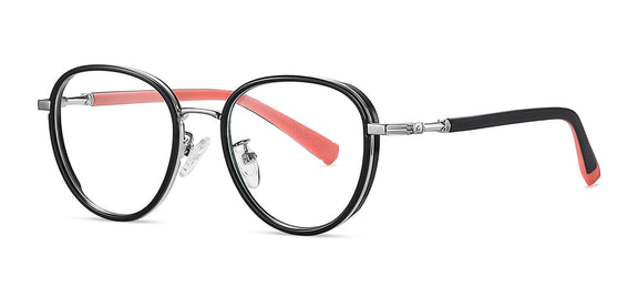 Shop Jolly Oval Eyeglasses With Anti-Blue Light Lens Vibrant Shades