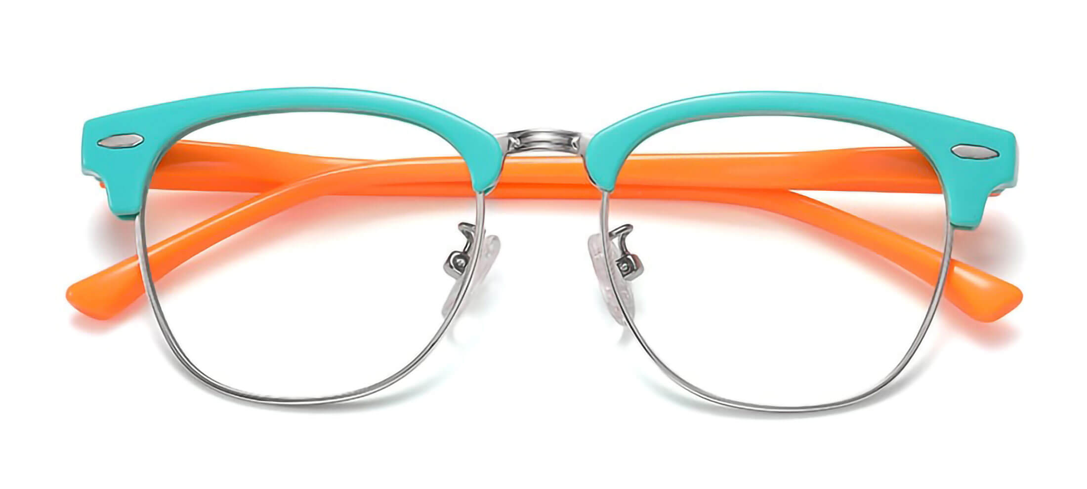 Shop Chroma Square Browline Eyeglasses With Anti-Blue Light Lens And A ...