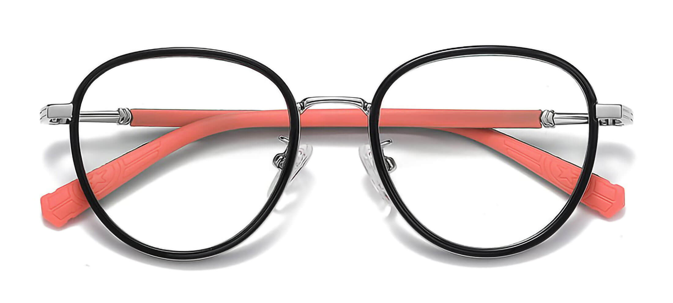 Shop Jolly Oval Eyeglasses With Anti-Blue Light Lens Vibrant Shades