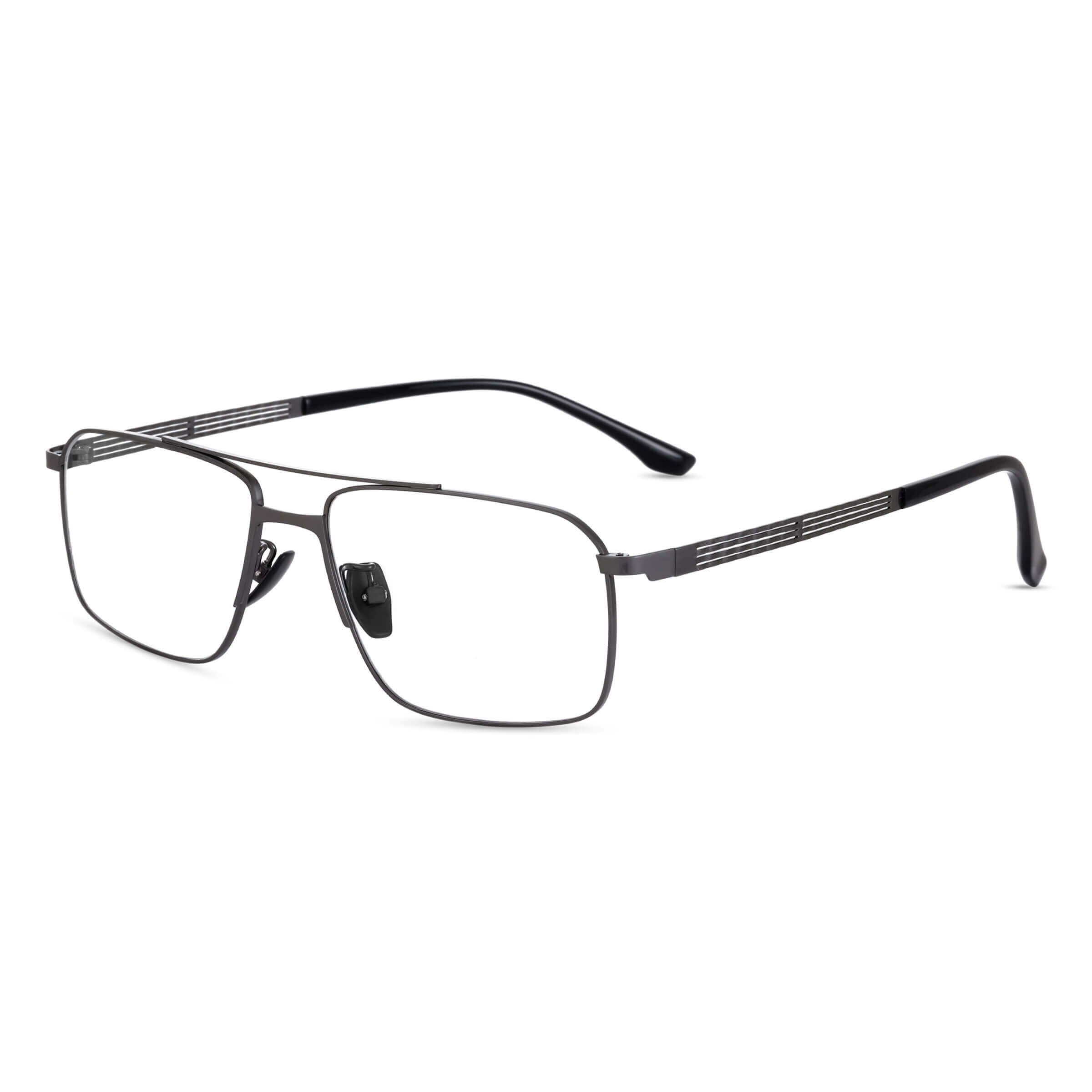 Shop Airflex Aviator Style Eyeglasses with Lightweight Metal Frame Online