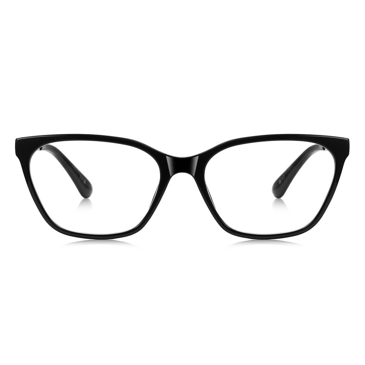 Alira Cat-Eye Glasses for Women – Gradient & Black full rim | Petite Fit