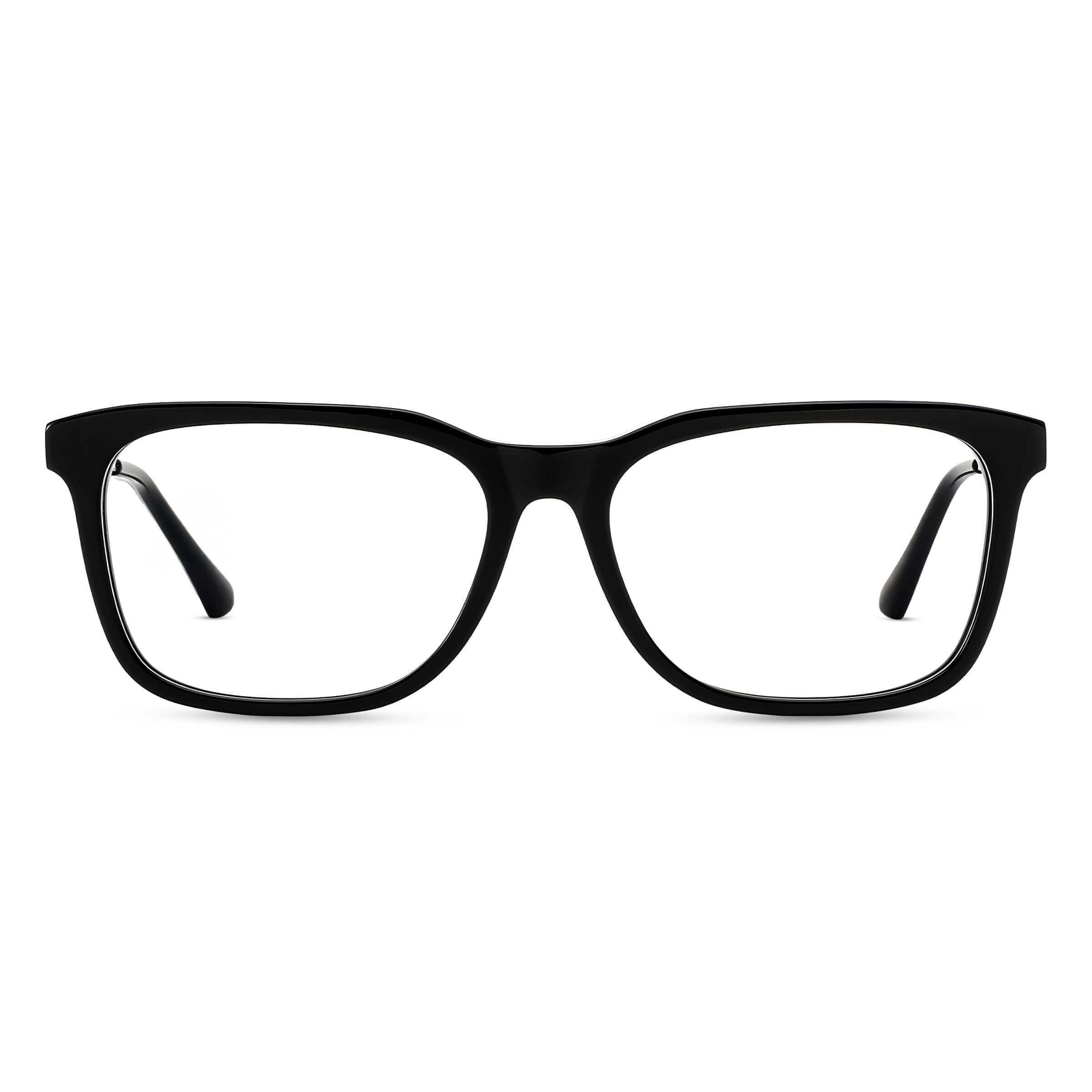 Petite Fit, Full rim rectangle Glasses – TR90 & Acetate Frame with Anti ...