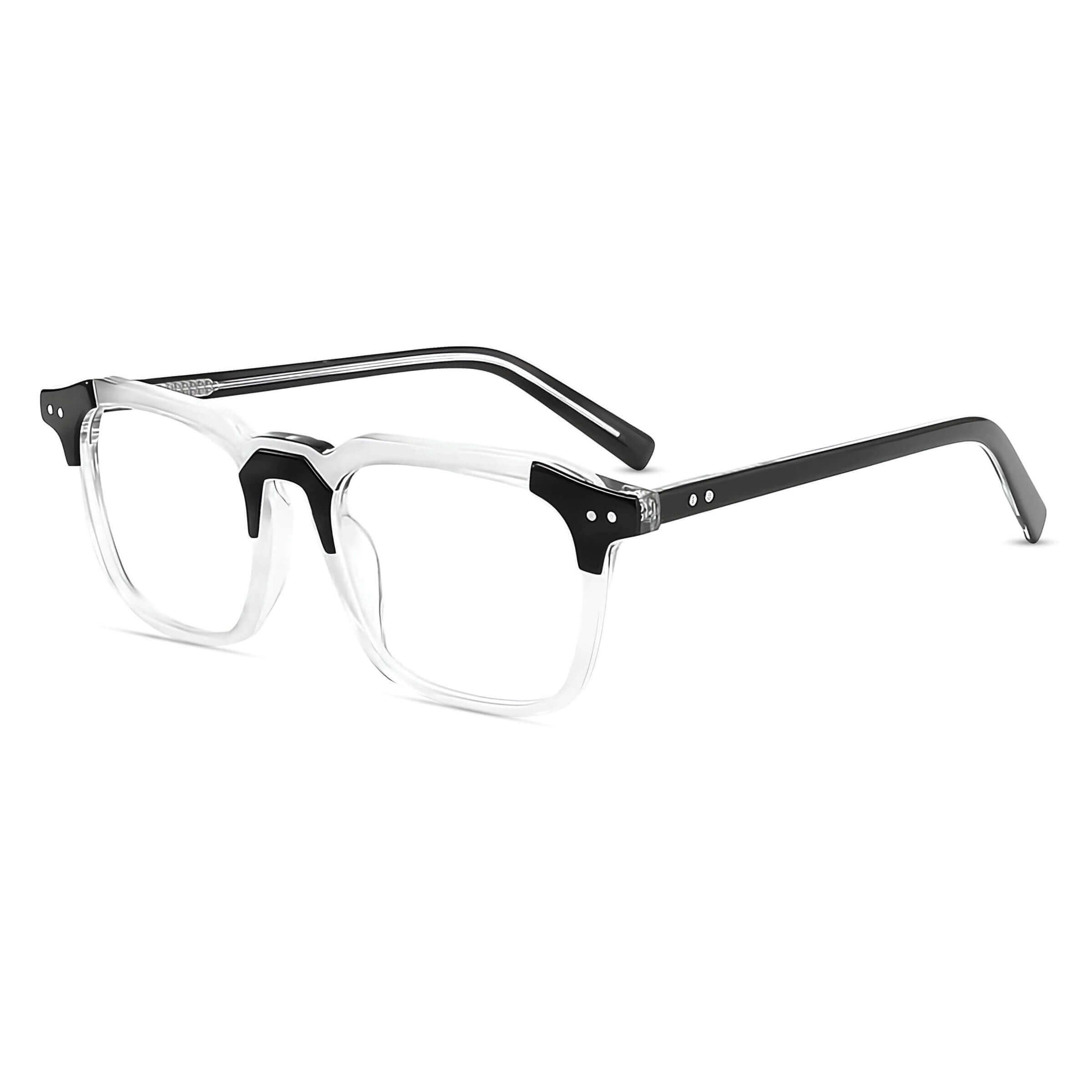 Shop Ignite Square Eyeglasses With Anti-Blue Light Lens Metal Frames